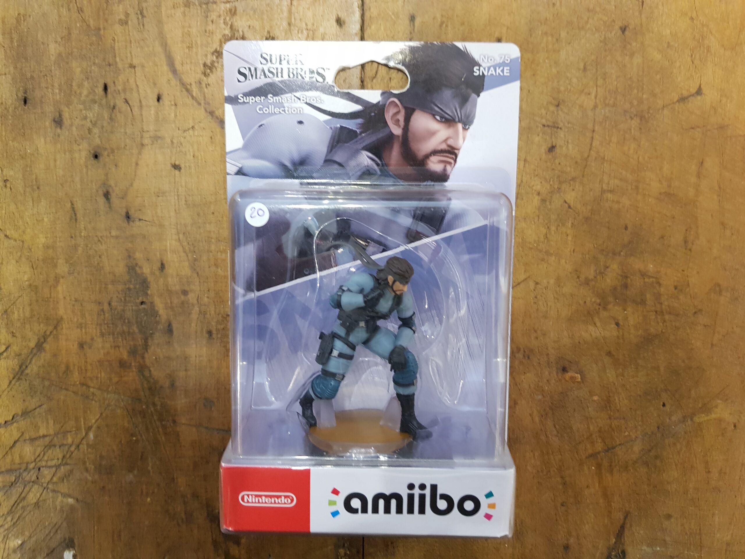 Amiibo Super Smash Bros Snake - Gamecaz